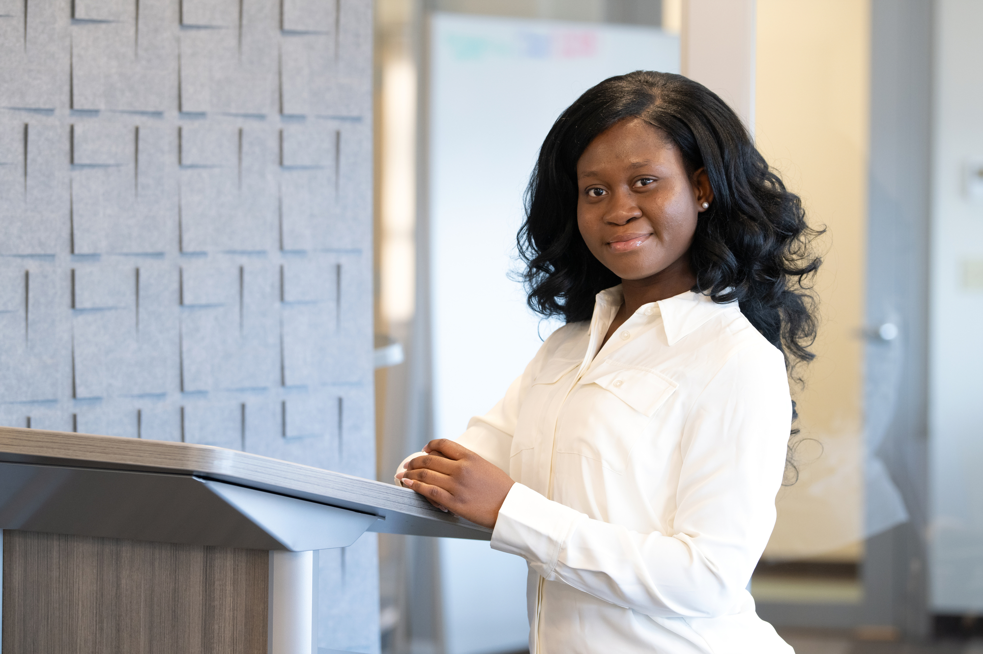 Mount student from Ghana earns job before graduating | Mount Saint Mary ...