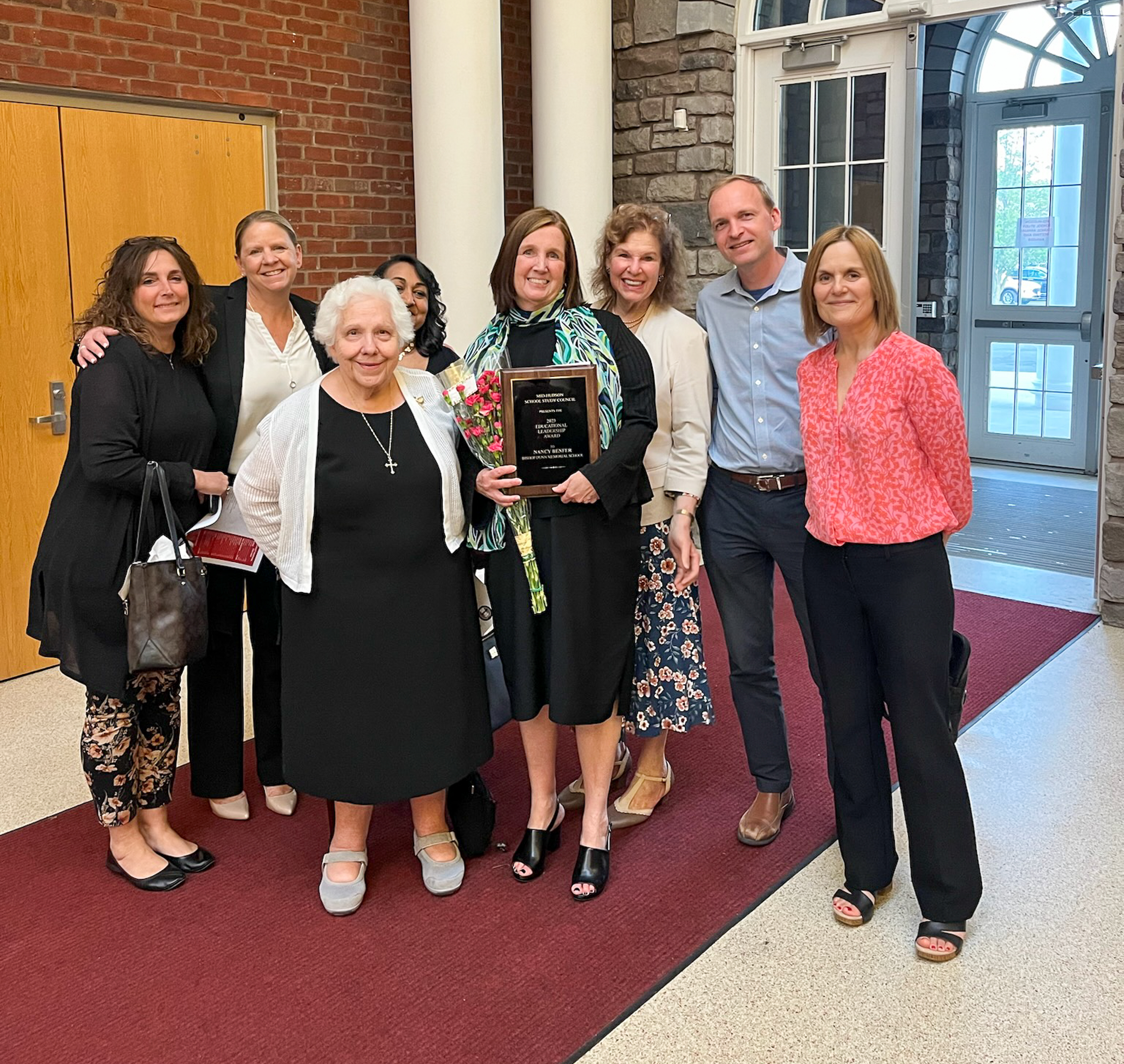 BDMS principal Benfer honored with Education Leadership Award | Mount ...