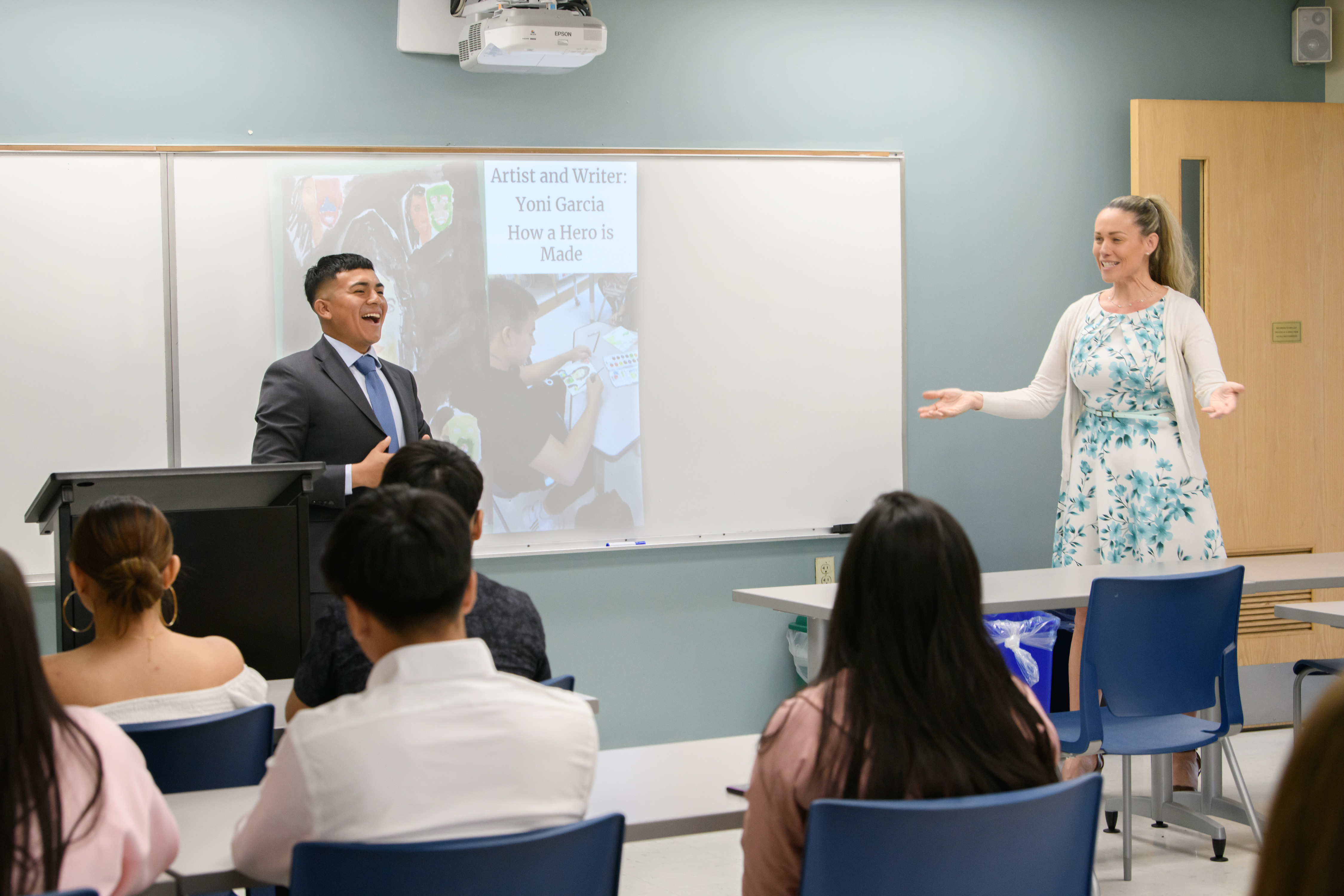 The art of literacy: ENL learners share their stories at Mount ...
