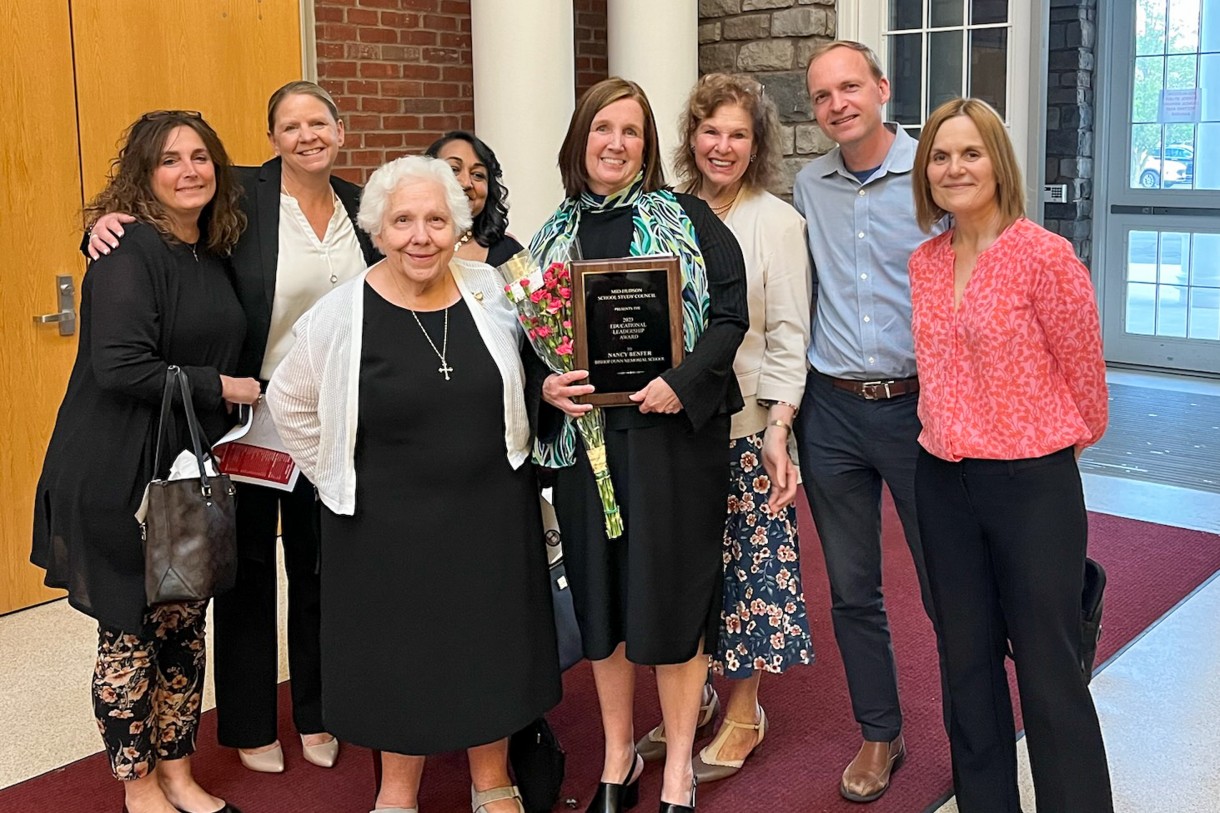 BDMS principal Benfer honored with Education Leadership Award | Mount ...