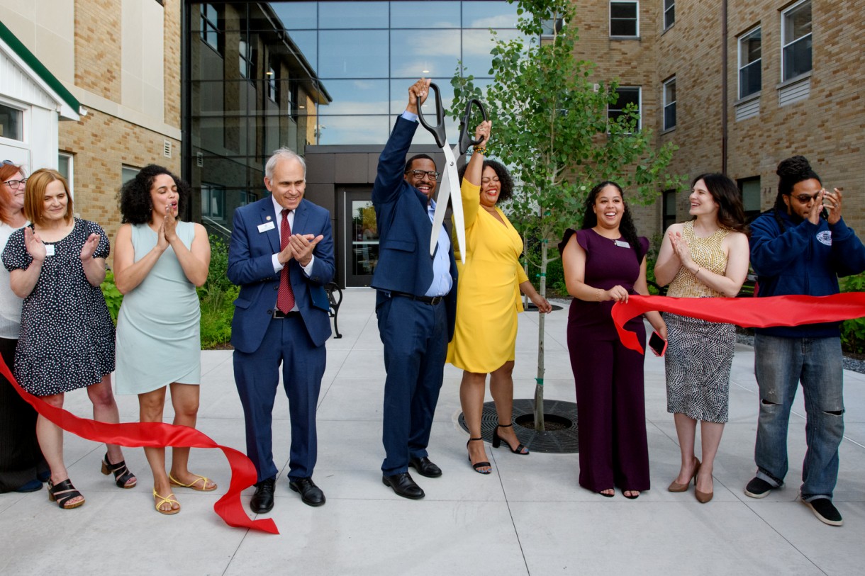 Mount celebrates grand opening of new community space on campus | Mount ...