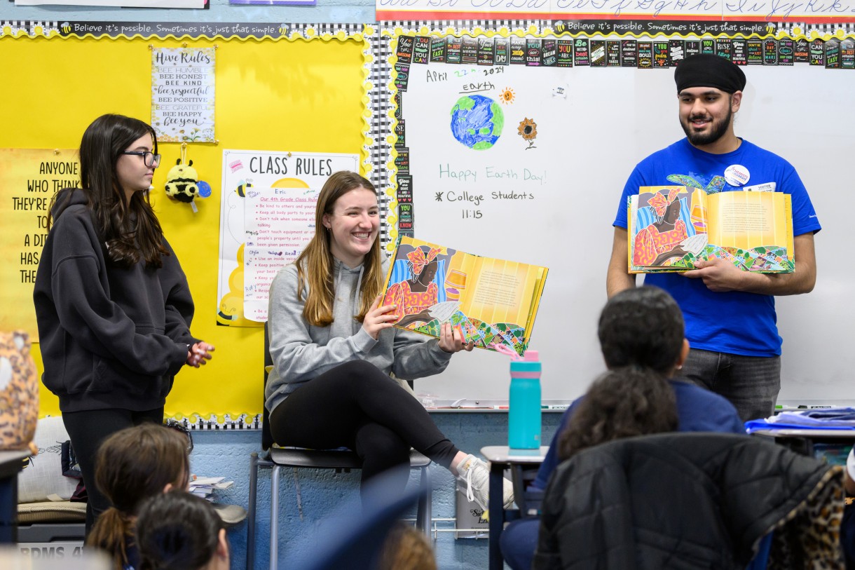 Mount celebrates Earth Day with Bishop Dunn students | Mount Saint Mary ...