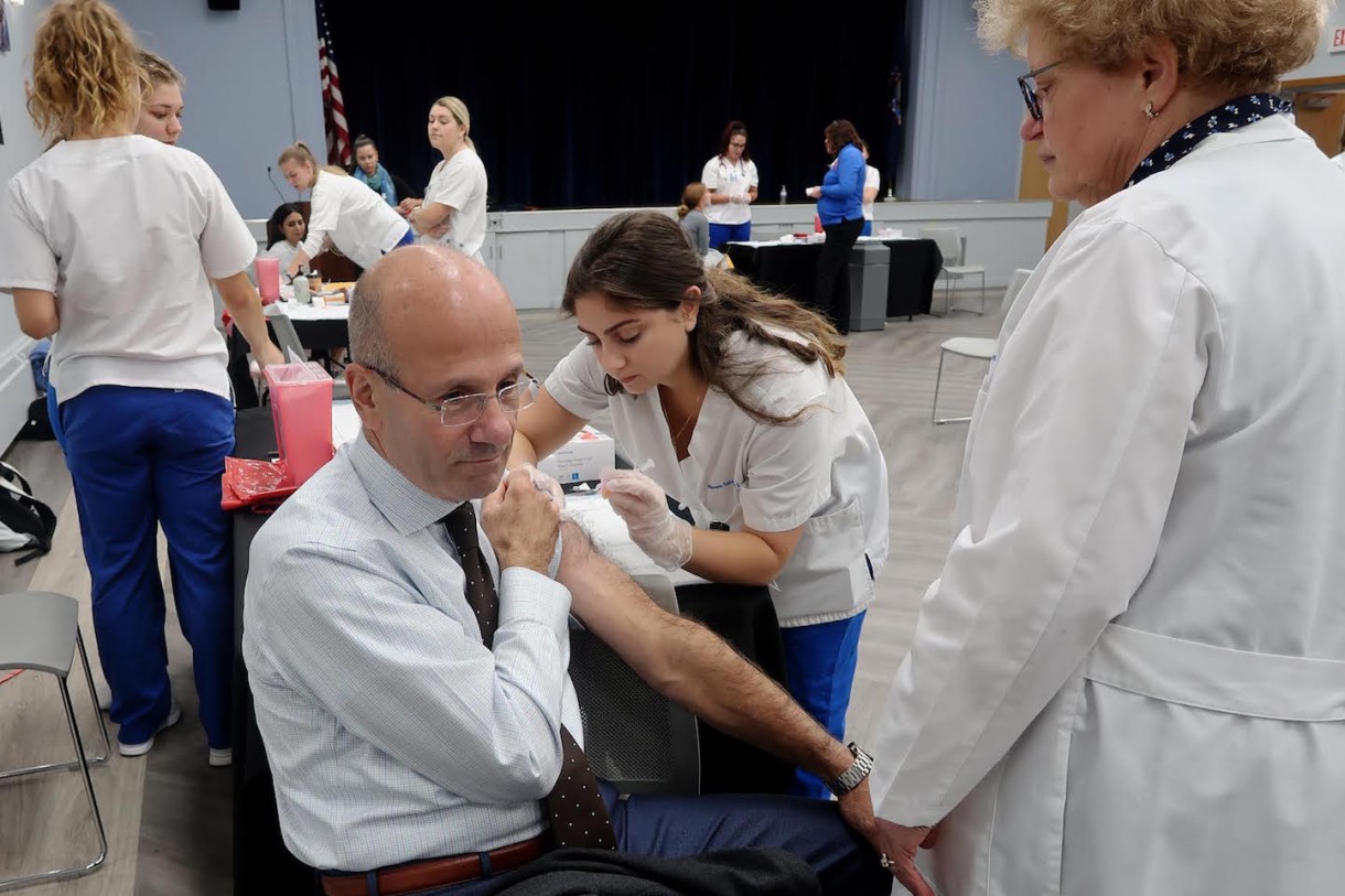 Flu fighters: Mount clinic helps students stay healthy | Mount Saint ...