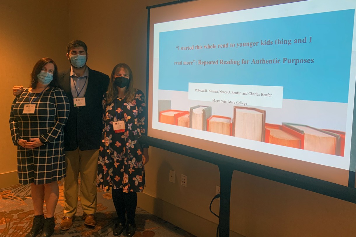 Mount professors, alumnus present original research | Mount Saint Mary ...