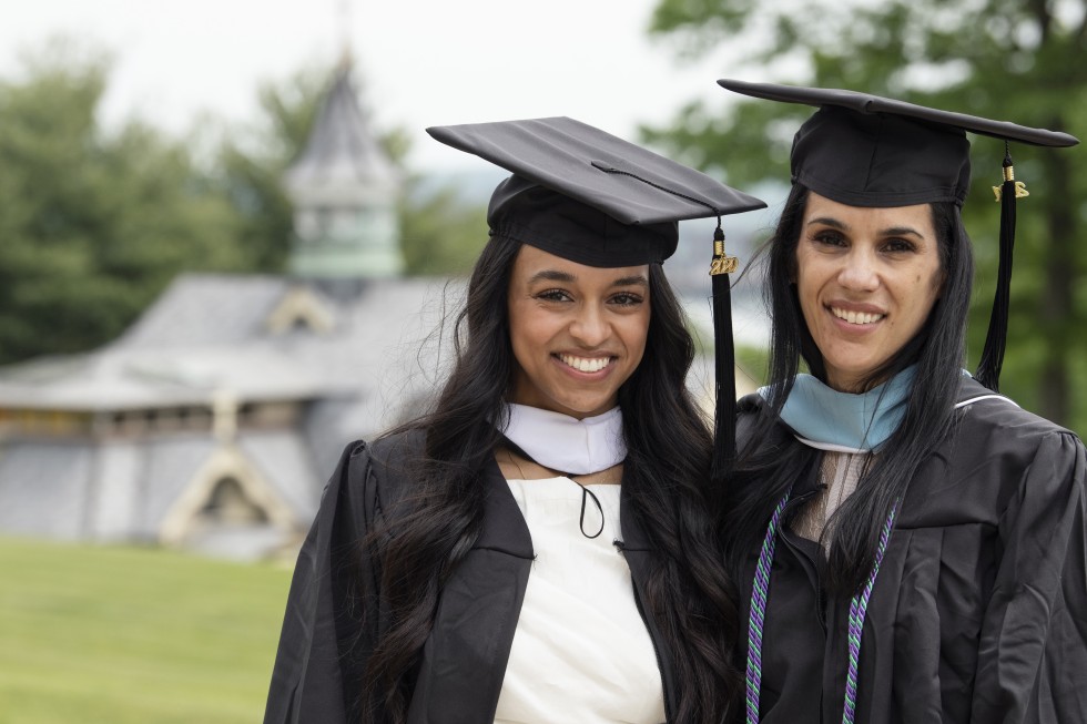 Mount graduates share the Commencement stage with family | Mount Saint ...