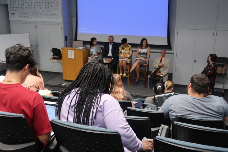 Mount students explore grad programs at science panel | Mount Saint ...