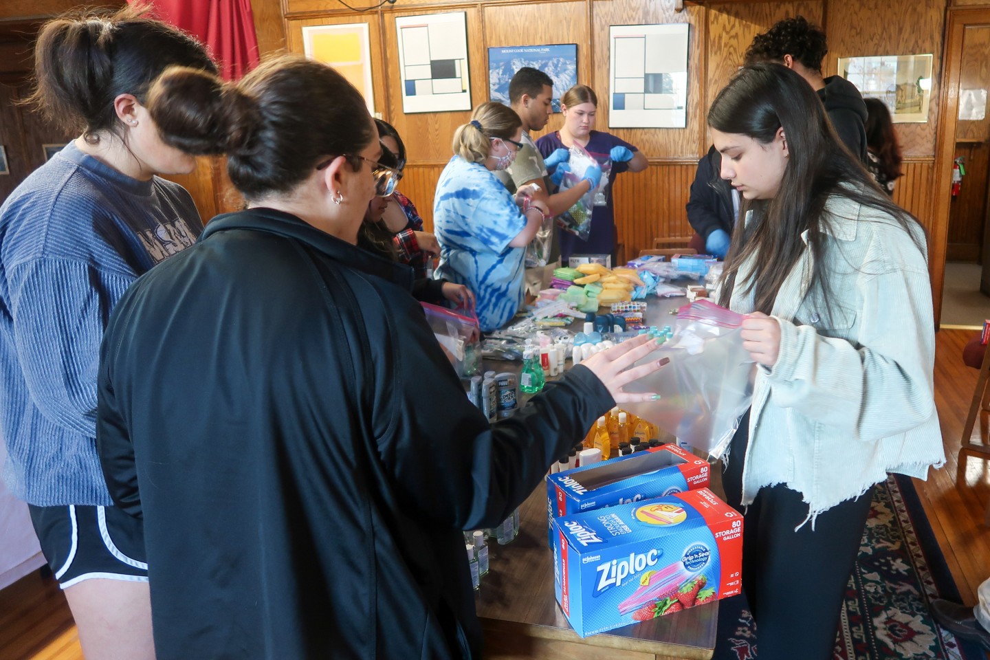 Mount community organizes donations for local charities | Mount Saint ...