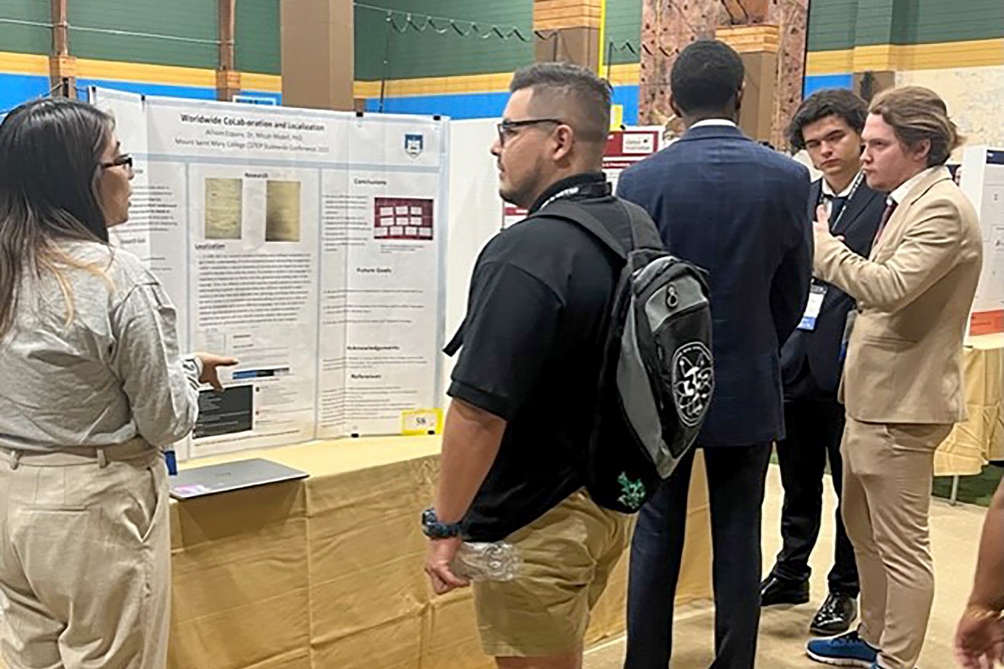 Mount IT student presents research at CSTEP conference | Mount Saint ...