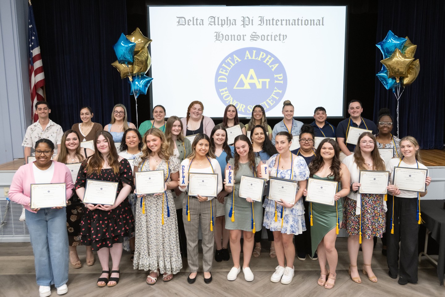 Mount celebrates inaugural class of Delta Alpha Pi honor society ...