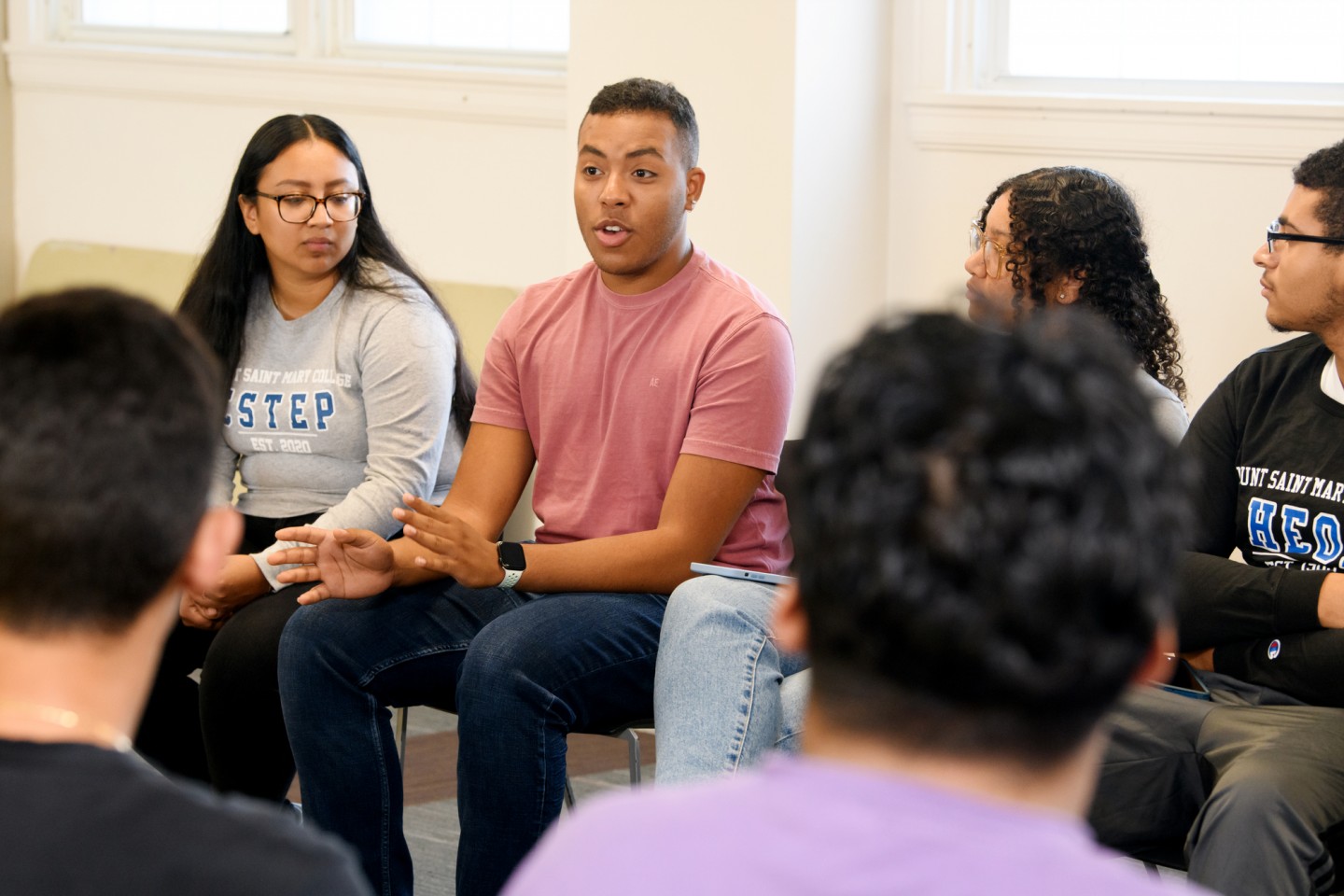 Mount hosts college bootcamp for NFA students | Mount Saint Mary College