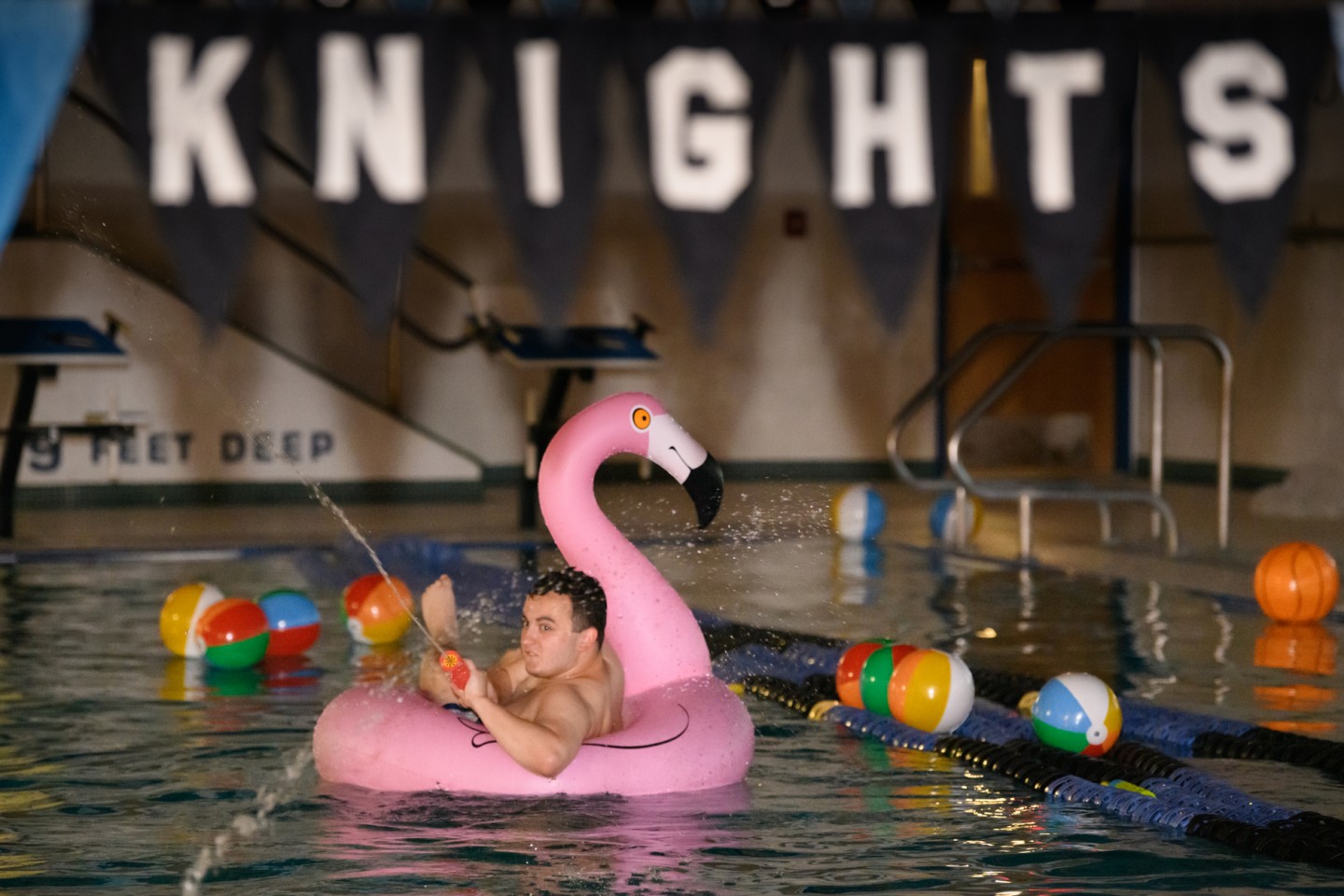 Mount welcomes spring with petting zoo, pool party | Mount Saint Mary ...