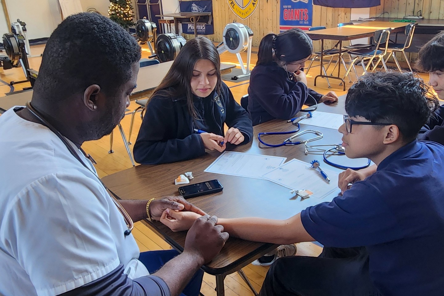 Mount Nursing majors discuss heart health with San Miguel students ...