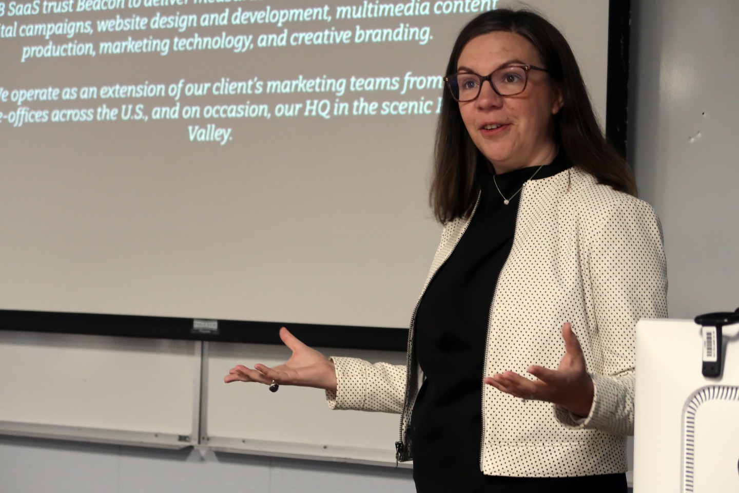 Founder, CEO of marketing company talks business with Mount students ...