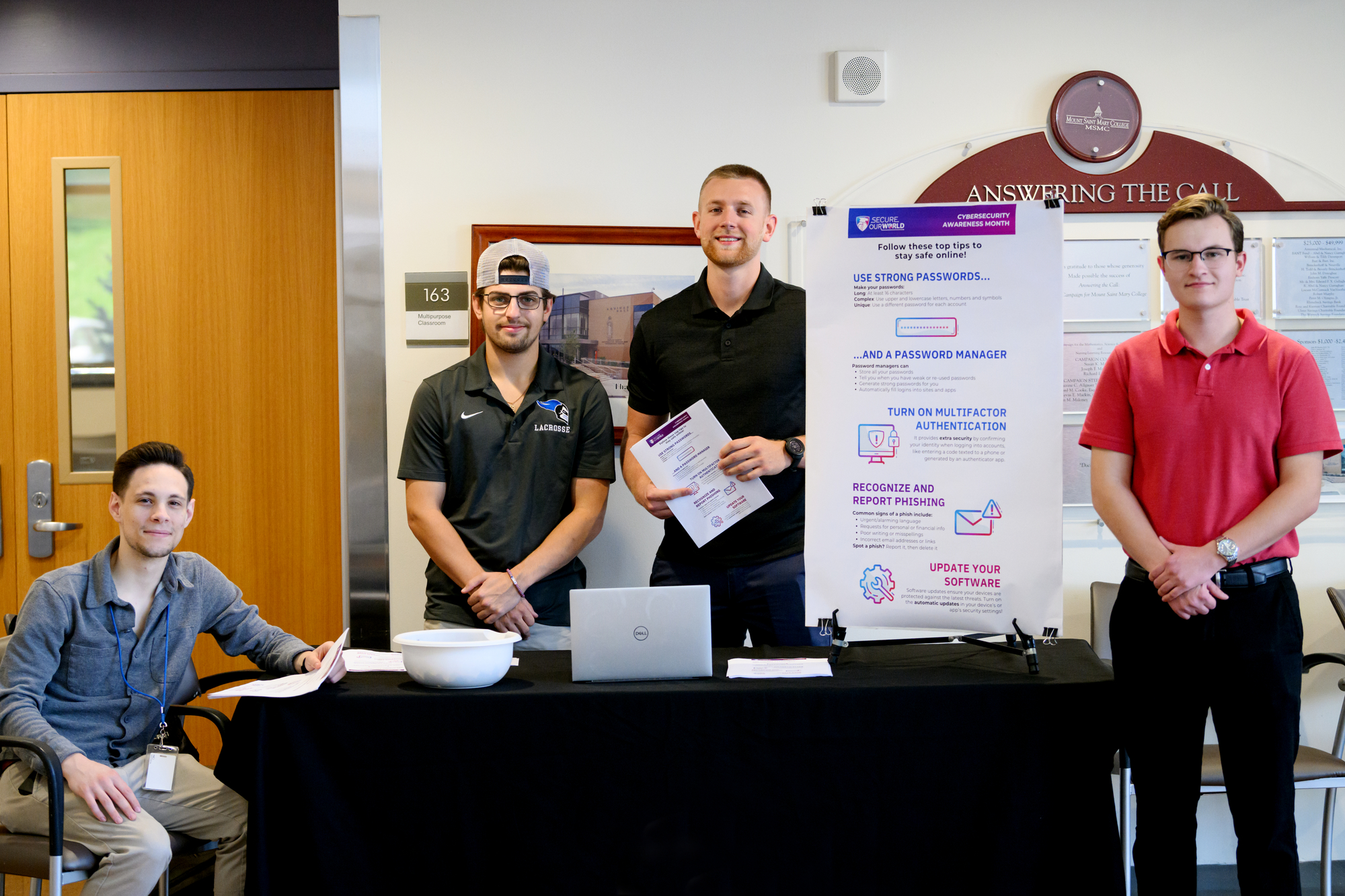 Mount Cybersecurity students help peers stay safe online | Mount Saint ...