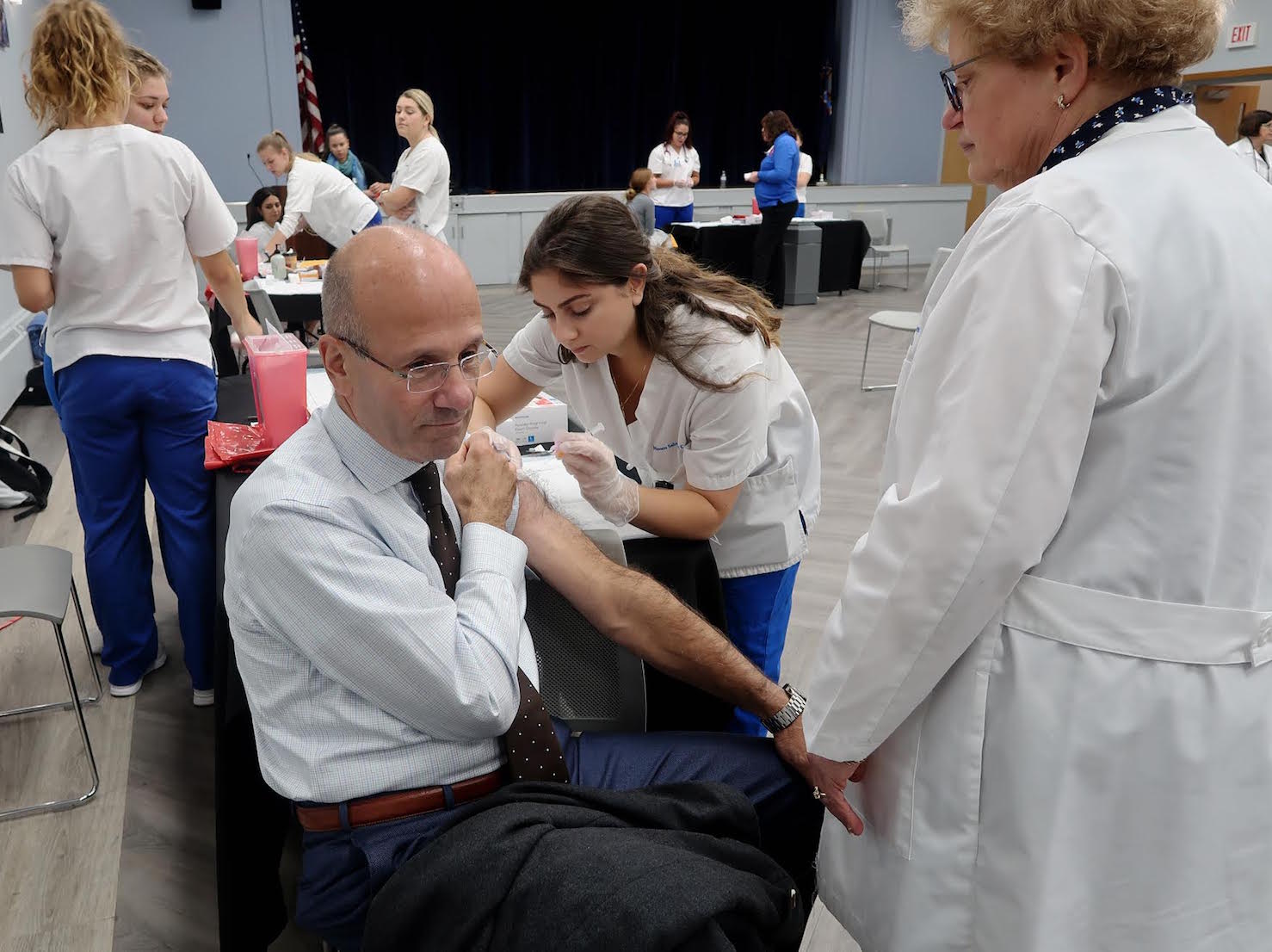 Flu fighters: Mount clinic helps students stay healthy | Mount Saint ...