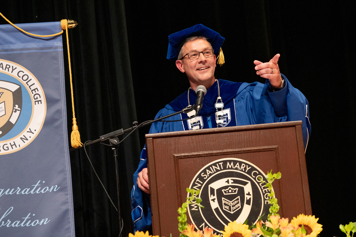 Mount inaugurates Dr. Jason N. Adsit, seventh president of the college ...