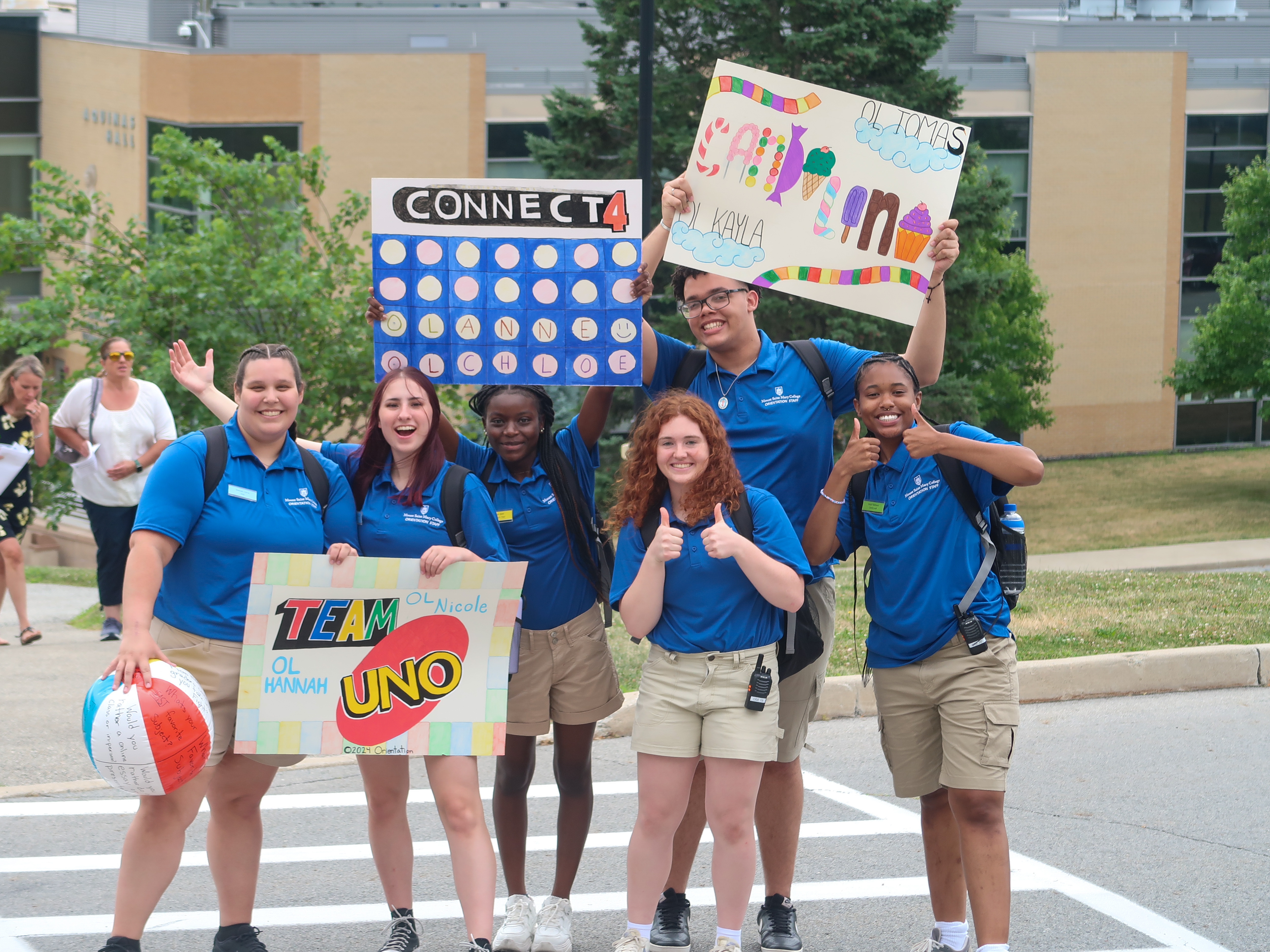 Welcome, freshmen: Mount’s Class of 2028 kicks off college career | Mount Saint Mary College